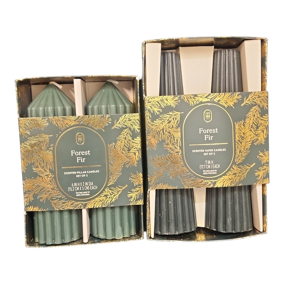 Threshold | Accents | Threshold Forest Fir Candle Set With Black And ...